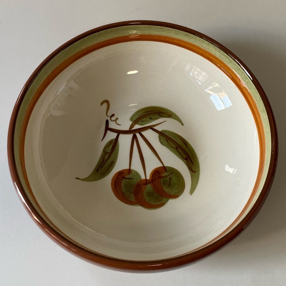 Stangl | Dining | Vintage Stangl Pottery Orchard Song 8 Serving Bowl ...